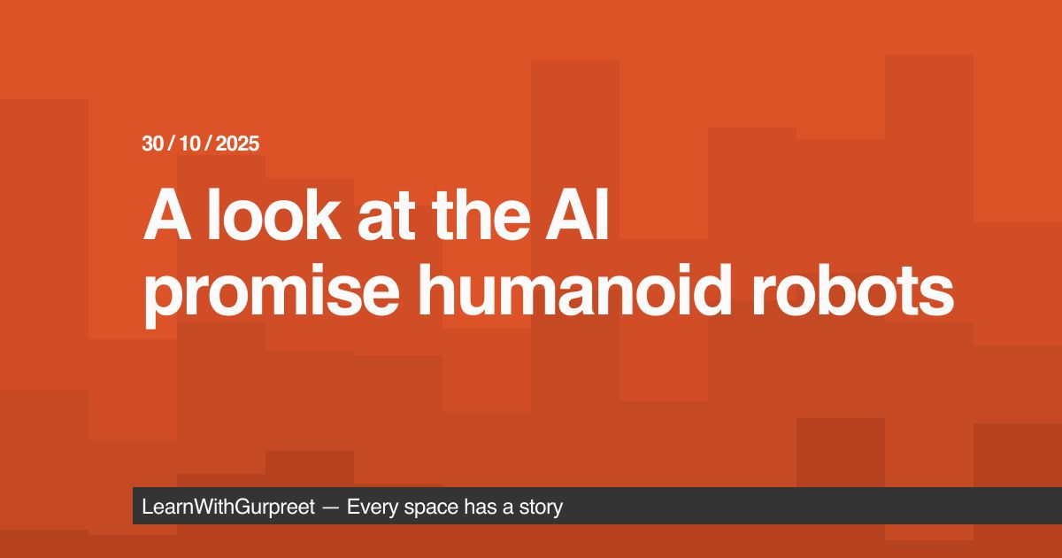 A Look at the AI Promise Humanoid Robots